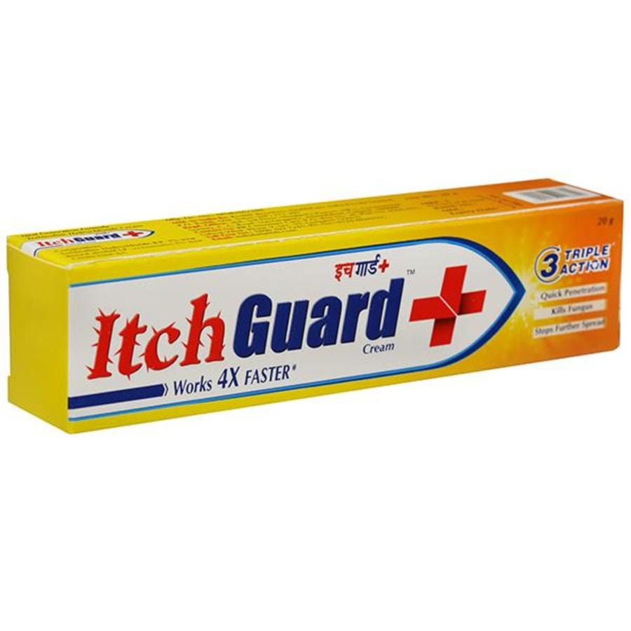 Buy Itch Guard Plus Cream - 20gm Online at flat 15% off | PharmEasy
