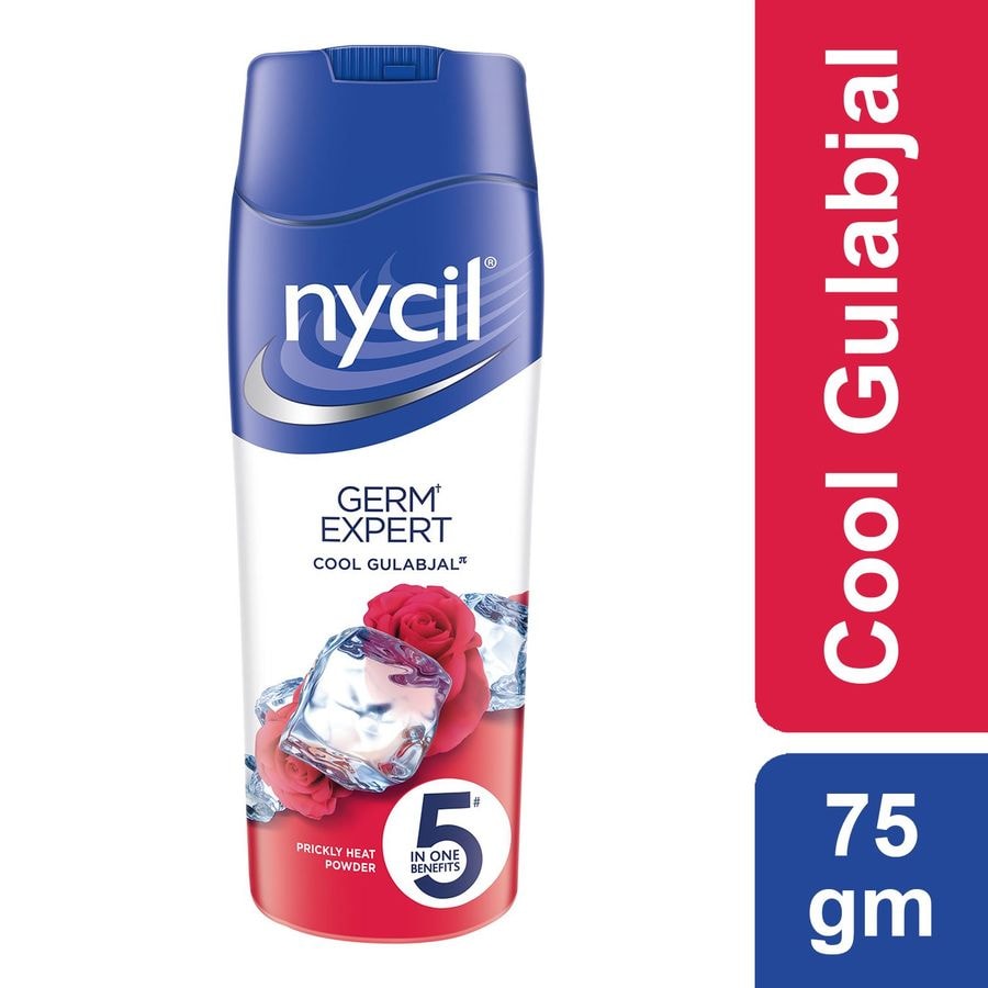 Buy Nycil Cool Gulabjal Prickly Heat Talcum Powder - 75gm Online at ...